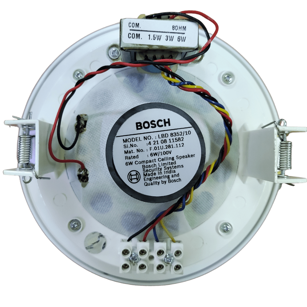Bosch LBD8352/10 – 6W Compact Ceiling Loudspeaker - Clear & Reliable PA ...