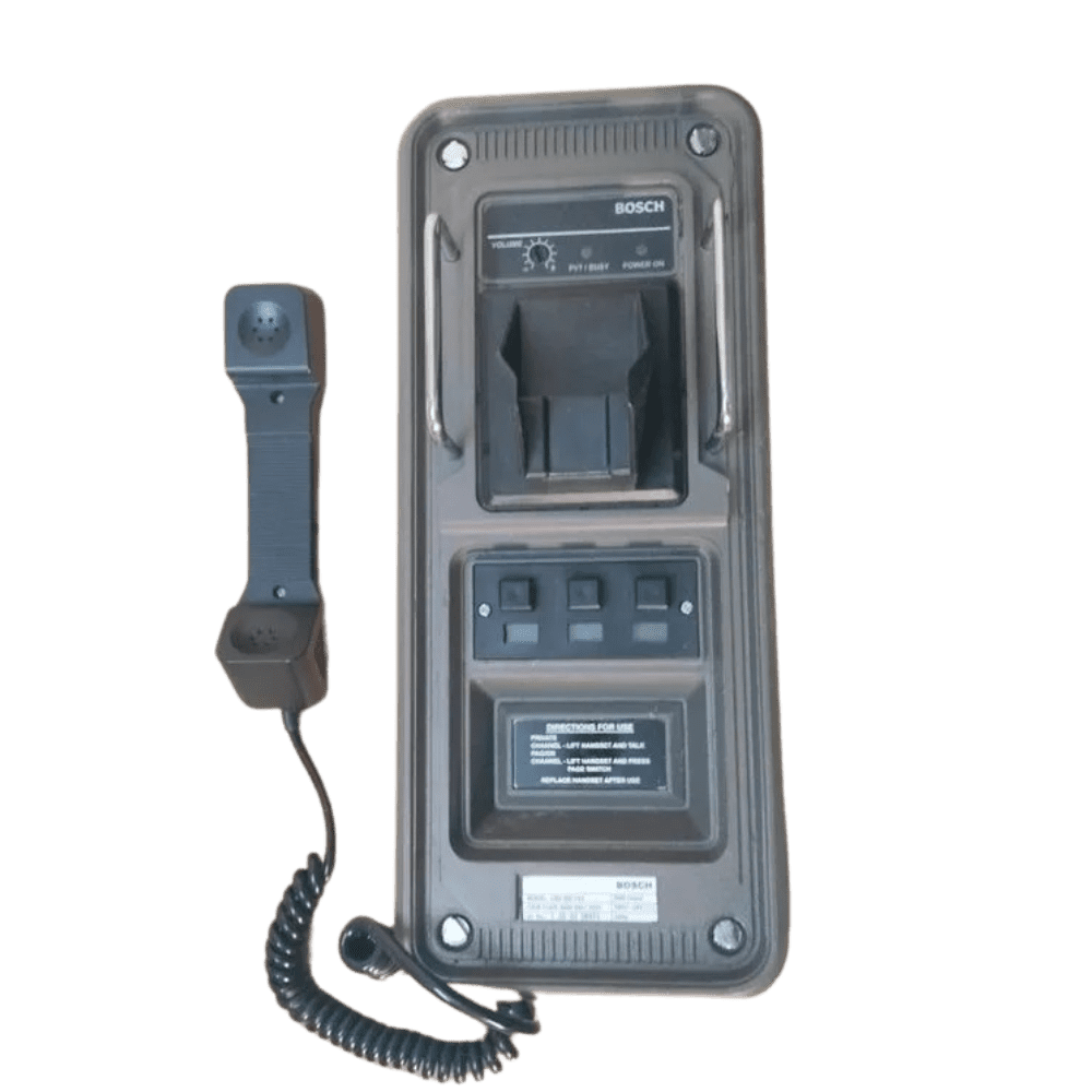 Bosch LBD8921 Wall Mounting Handset Station - Rugged Industrial ...