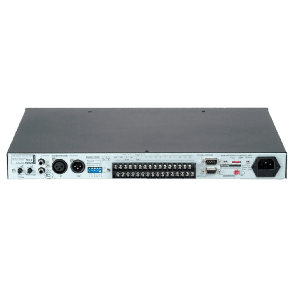 Bosch LBB 1965 Plena Message Manager - Advanced Digital Message ...