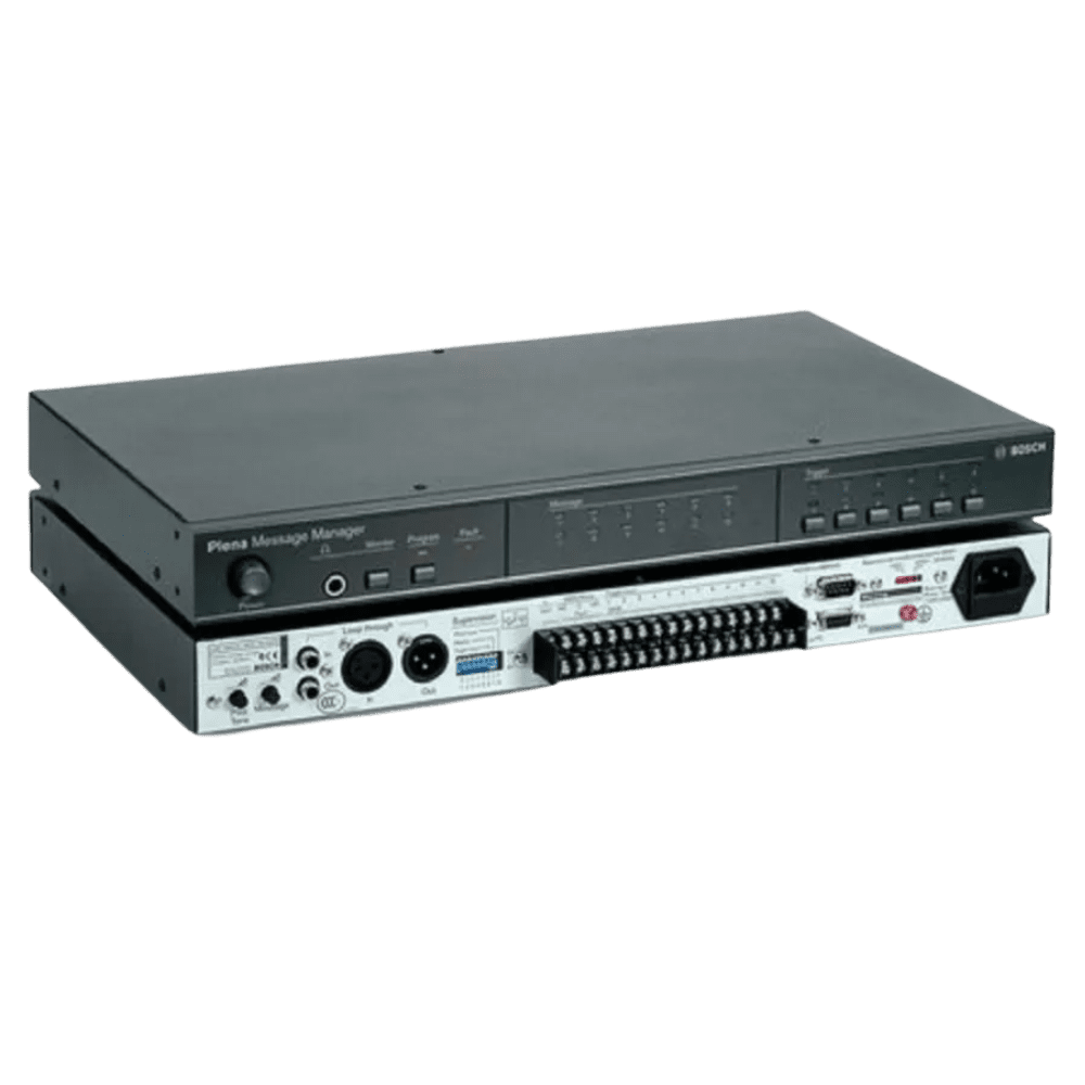 Bosch LBB 1965 Plena Message Manager - Advanced Digital Message ...