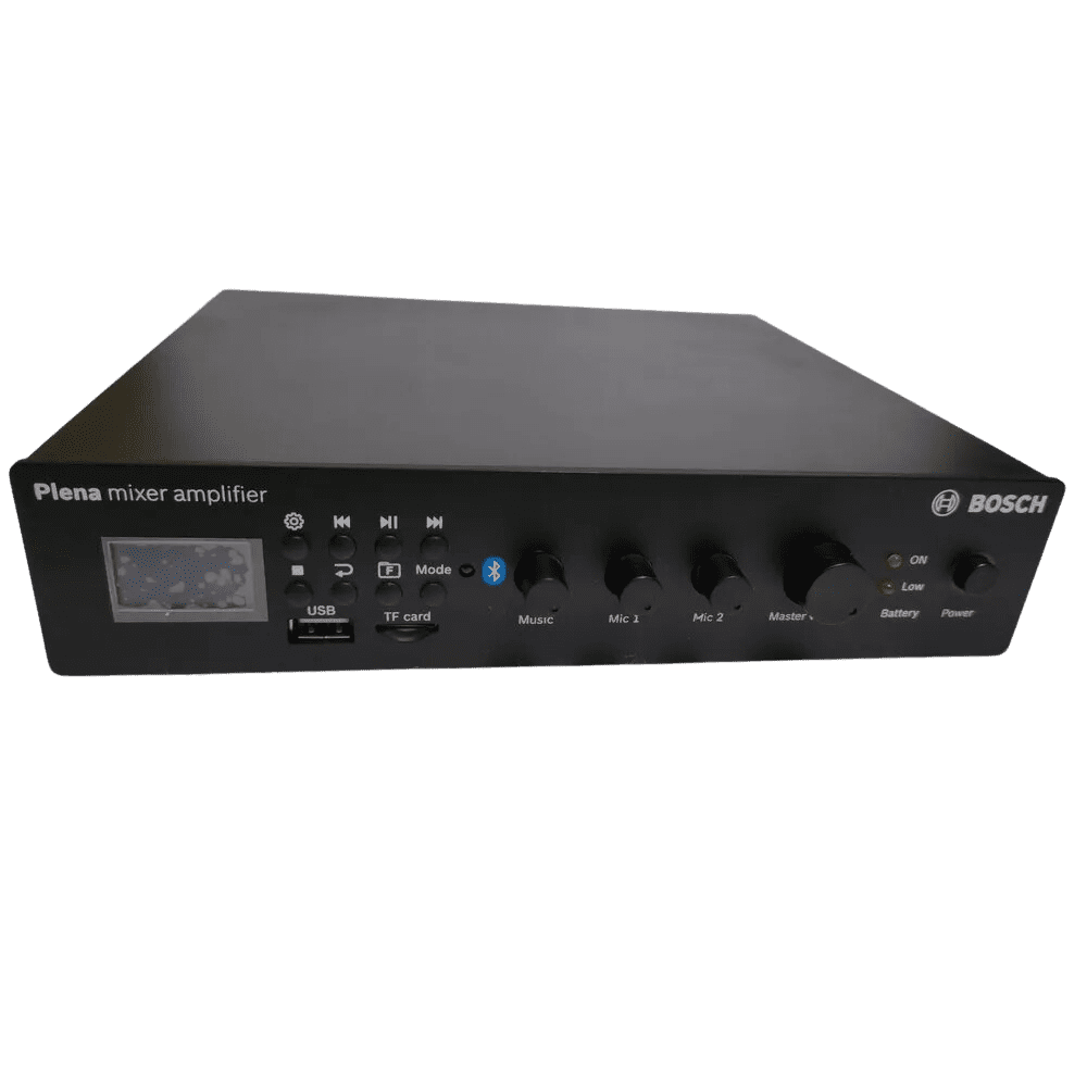BOSCH PLE-1MP30-IN – Mixer Amplifier Portable 30W - Powerful Portable ...