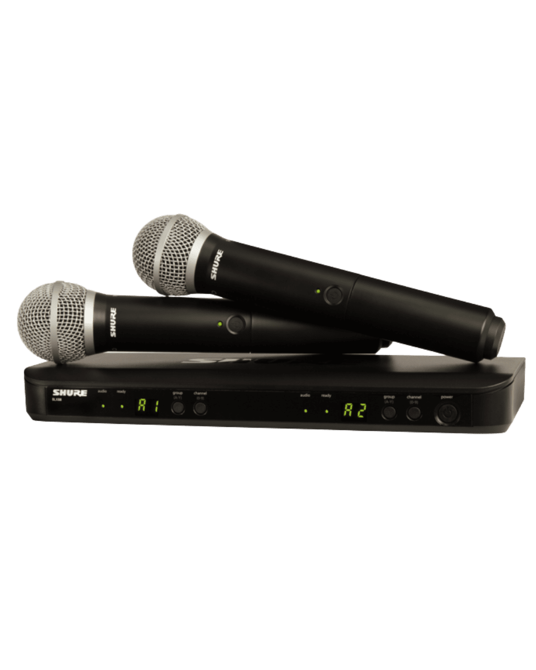 Shure BLX288/SM58 Wireless Dual System – Powerful UHF Vocal Microphone Set