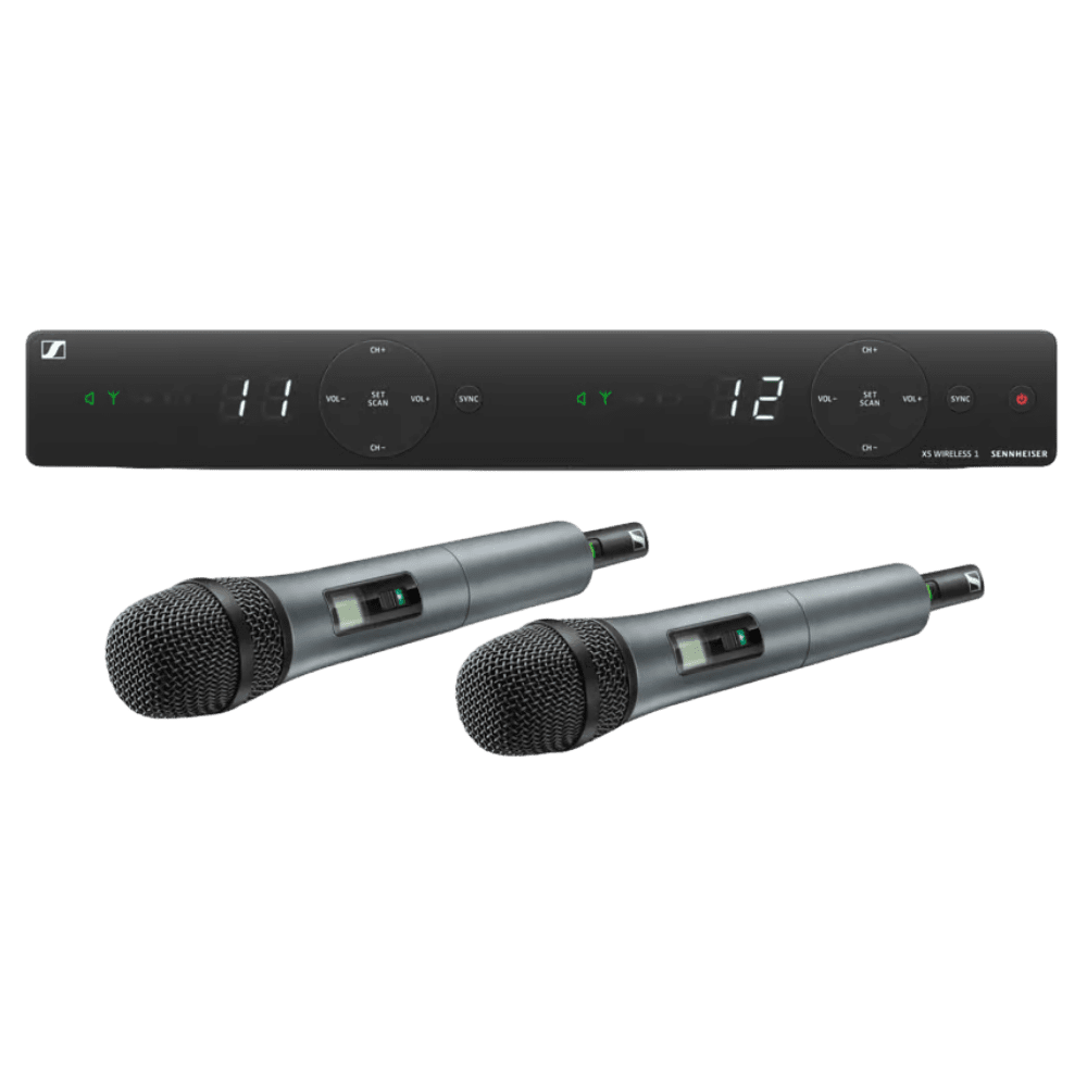 Sennheiser XSW1-835 Dual Hand Wireless Microphone – Powerful Dual ...